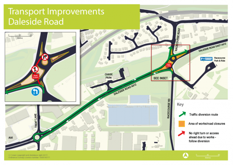 Racecourse Roundabout Improvements due to start – My Nottingham News