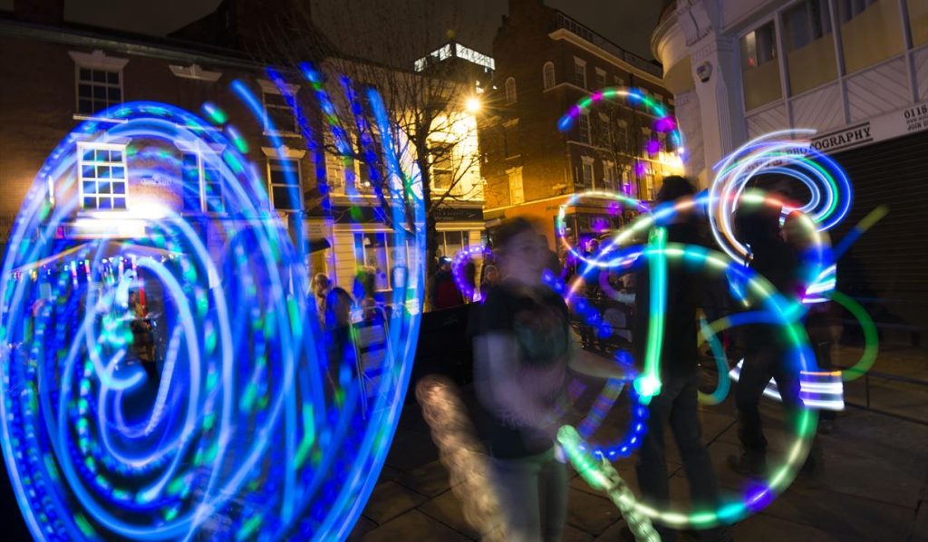 A magical night to discover your city as It’s In Nottingham Light Night ...