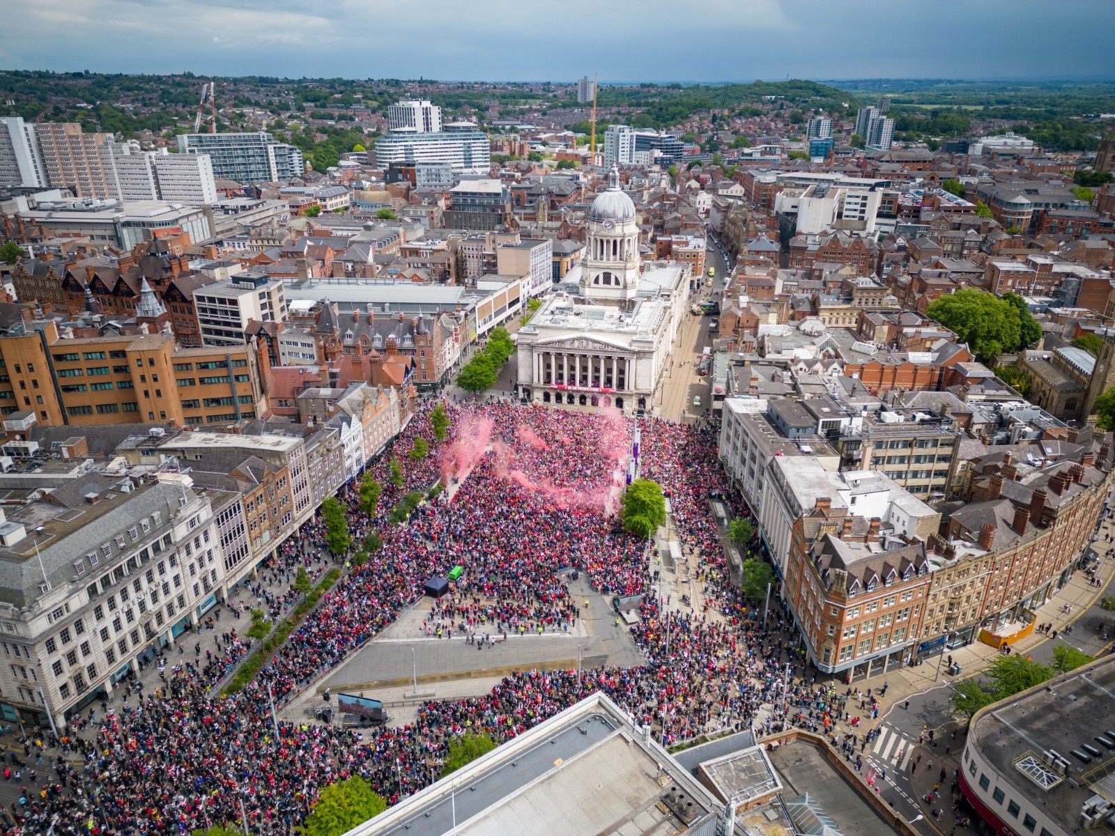 Thousands celebrate civic reception for Nottingham Forest – My ...