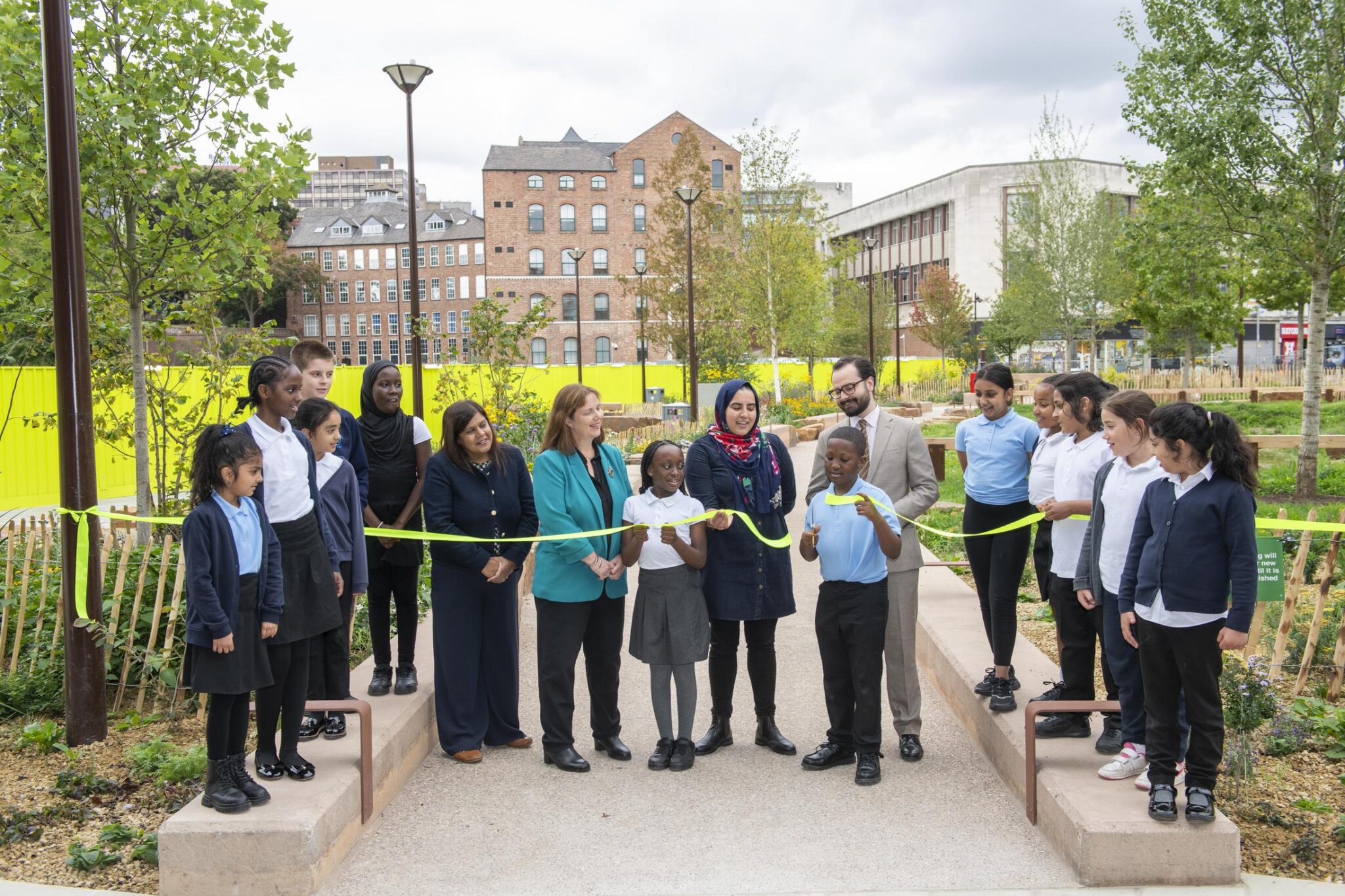 Nottingham celebrates opening of Green Heart – a brand-new space for ...