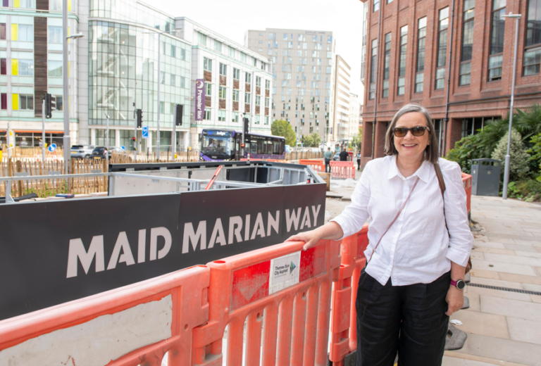 New Era for Maid Marian Way: Safer Crossings, Greener Spaces, Better ...